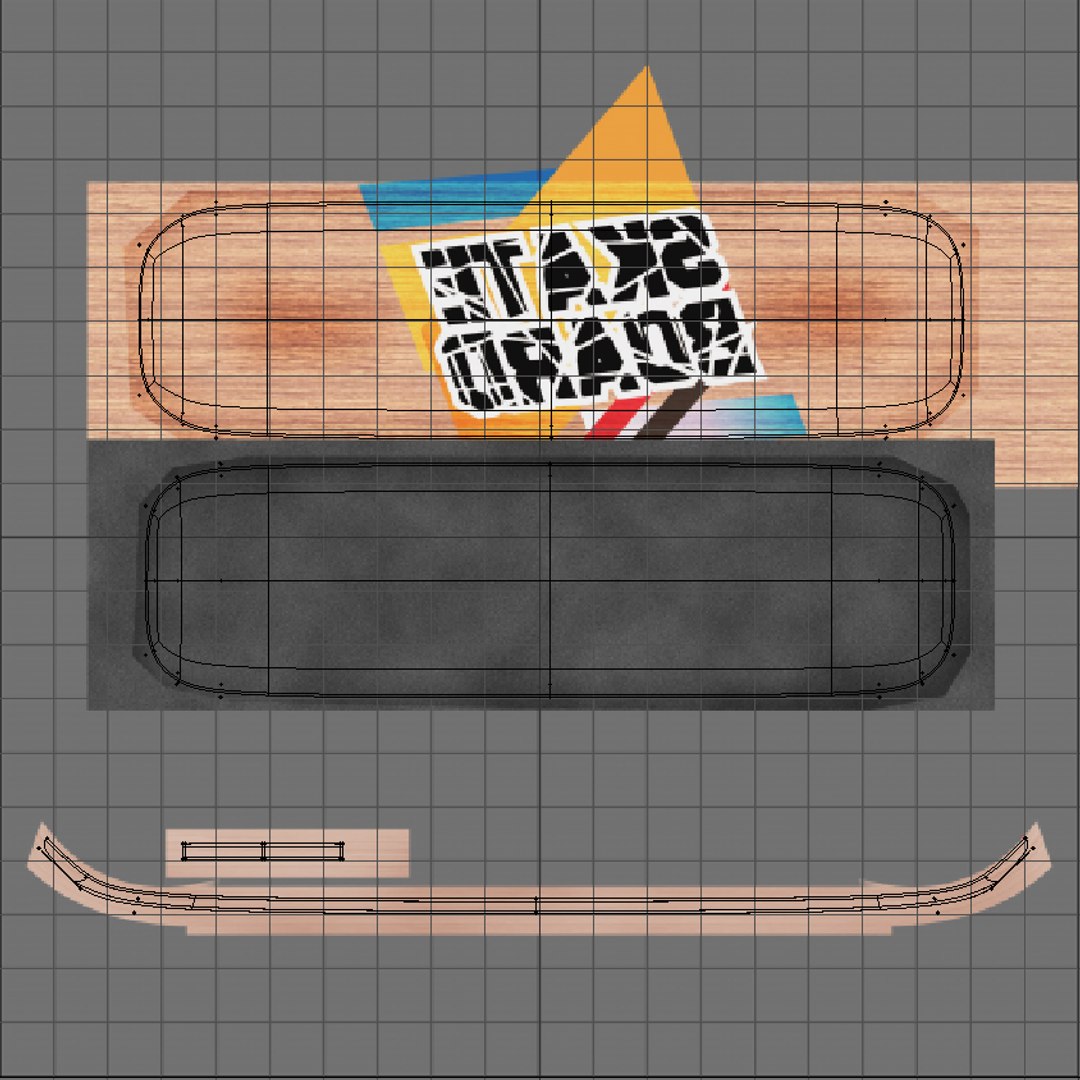 3d skate model