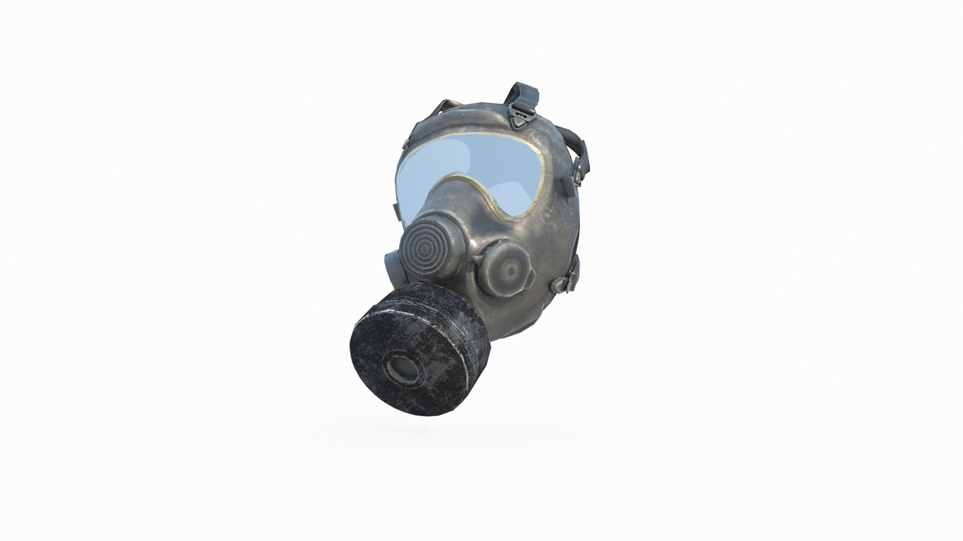 3D Model VOld Style Gas Mask - TurboSquid 2249282