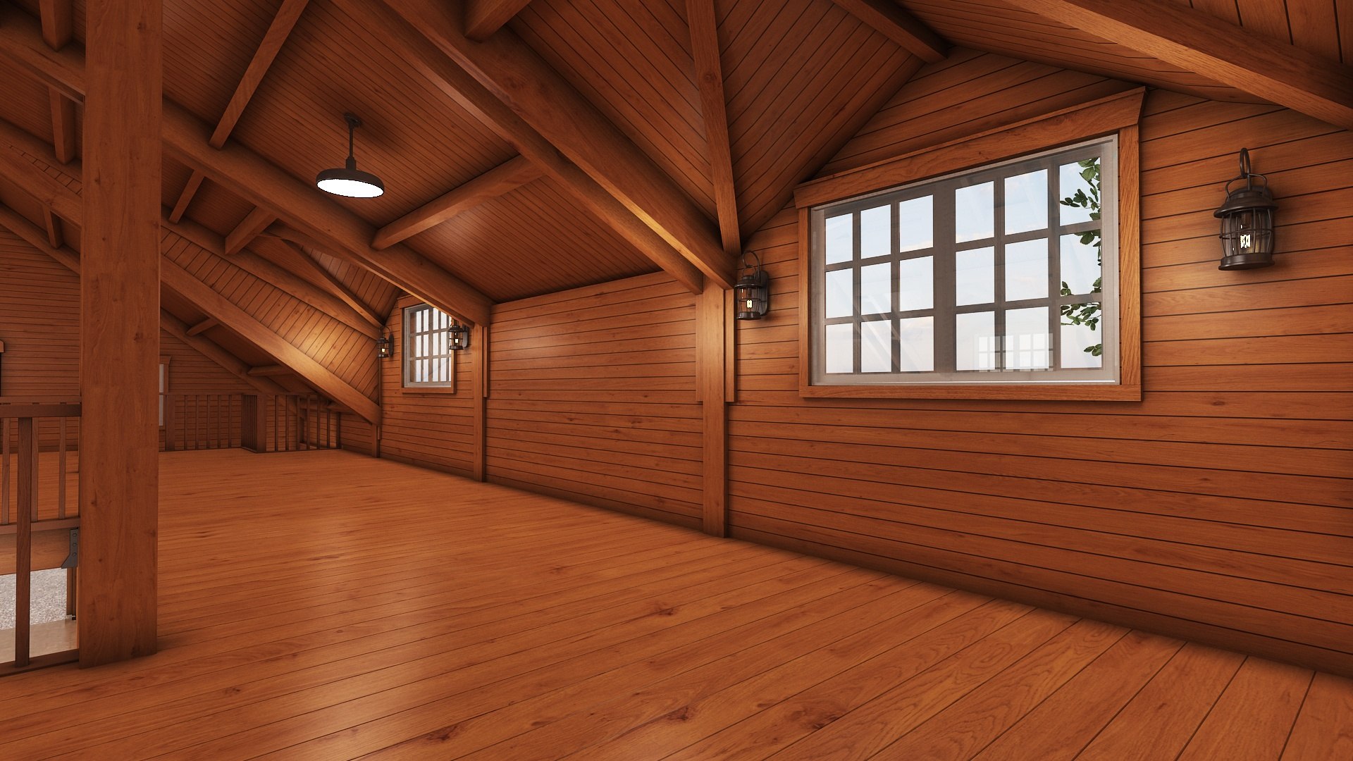 Horse Barn 3D Model - TurboSquid 2170413