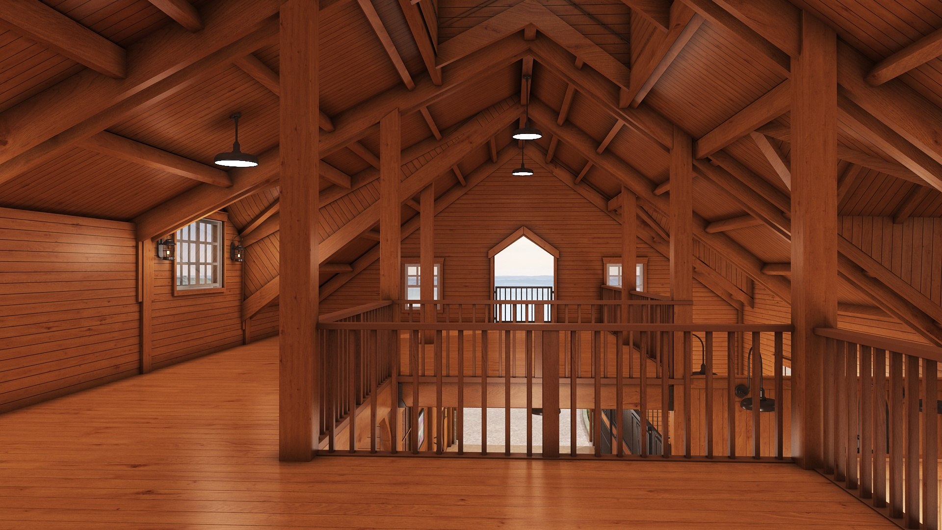 Horse Barn 3D Model - TurboSquid 2170413