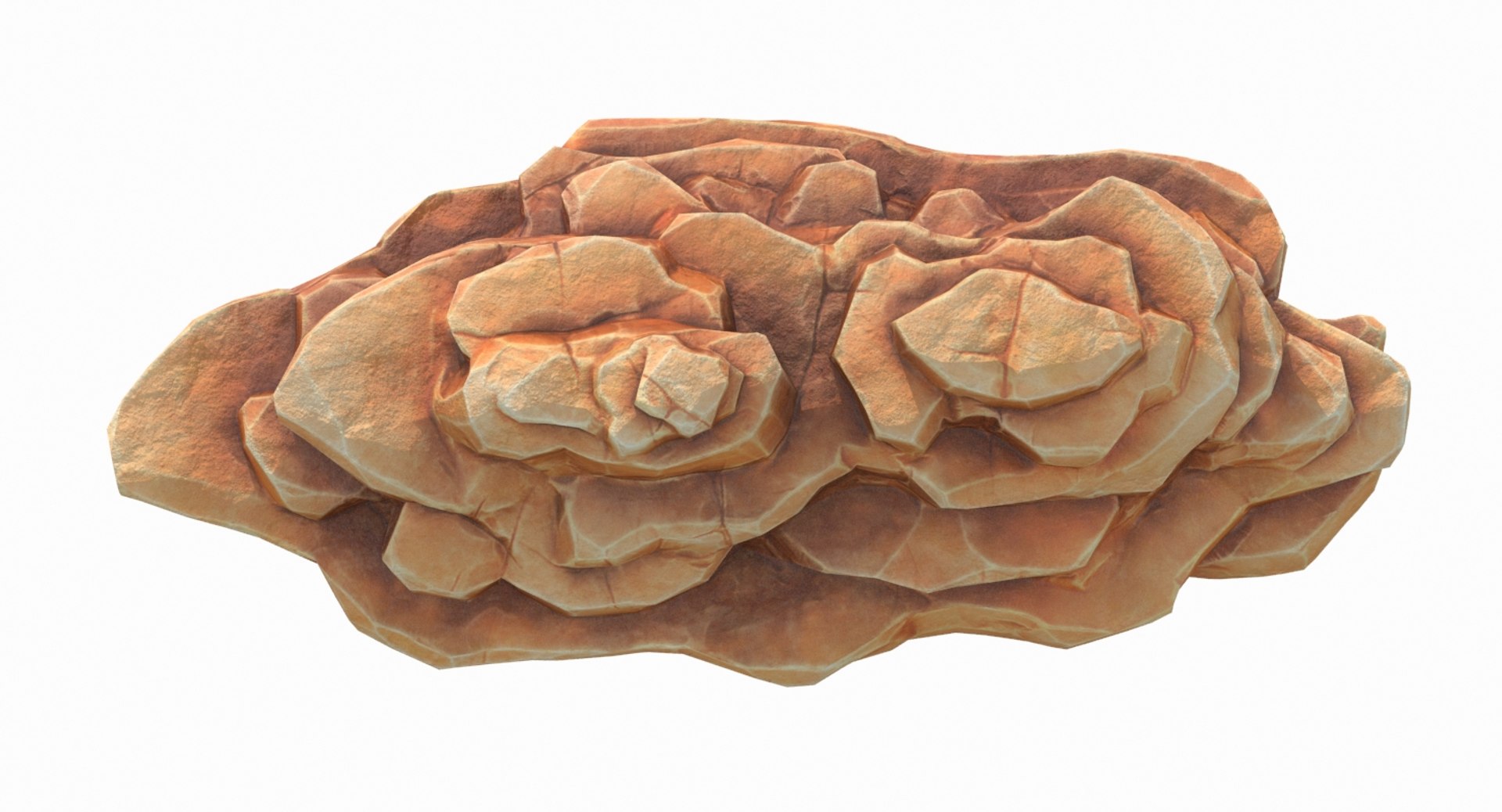 Blocky Rock Games 3D Model - TurboSquid 1319206