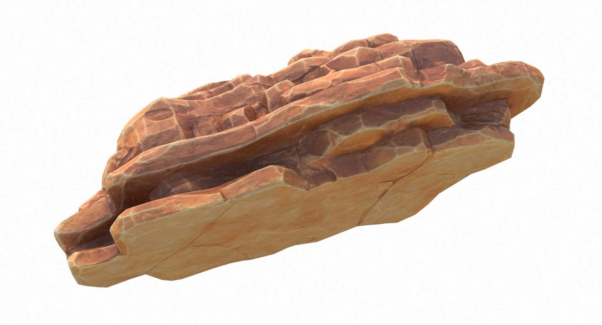 Blocky Rock Games 3D Model - TurboSquid 1319206