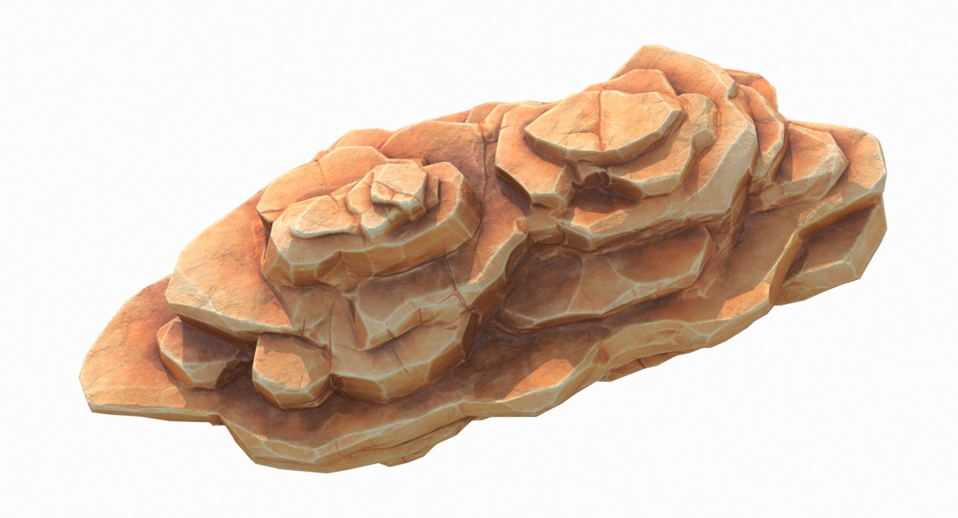 Blocky Rock Games 3D Model - TurboSquid 1319206
