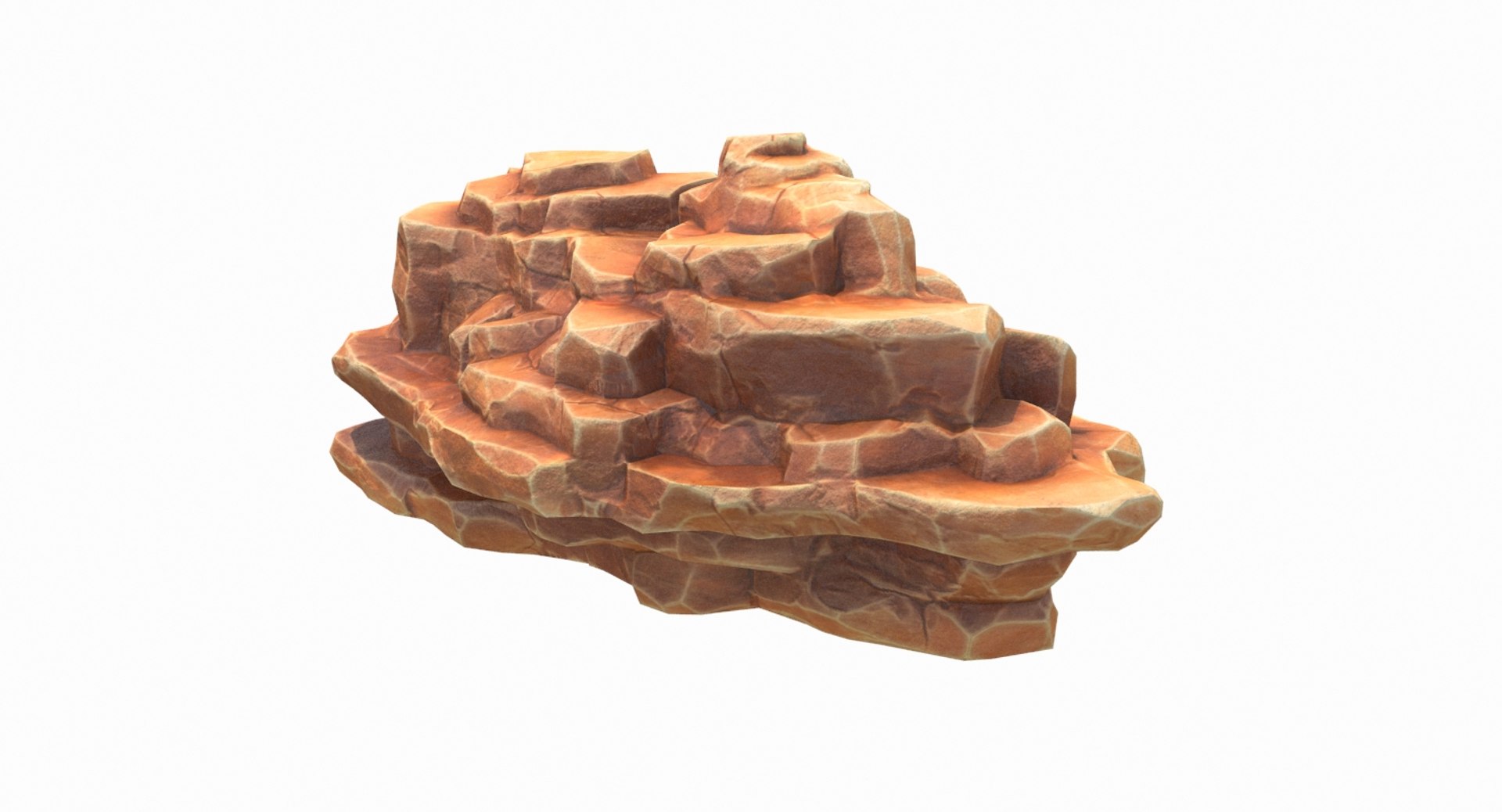 Blocky Rock Games 3D Model - TurboSquid 1319206