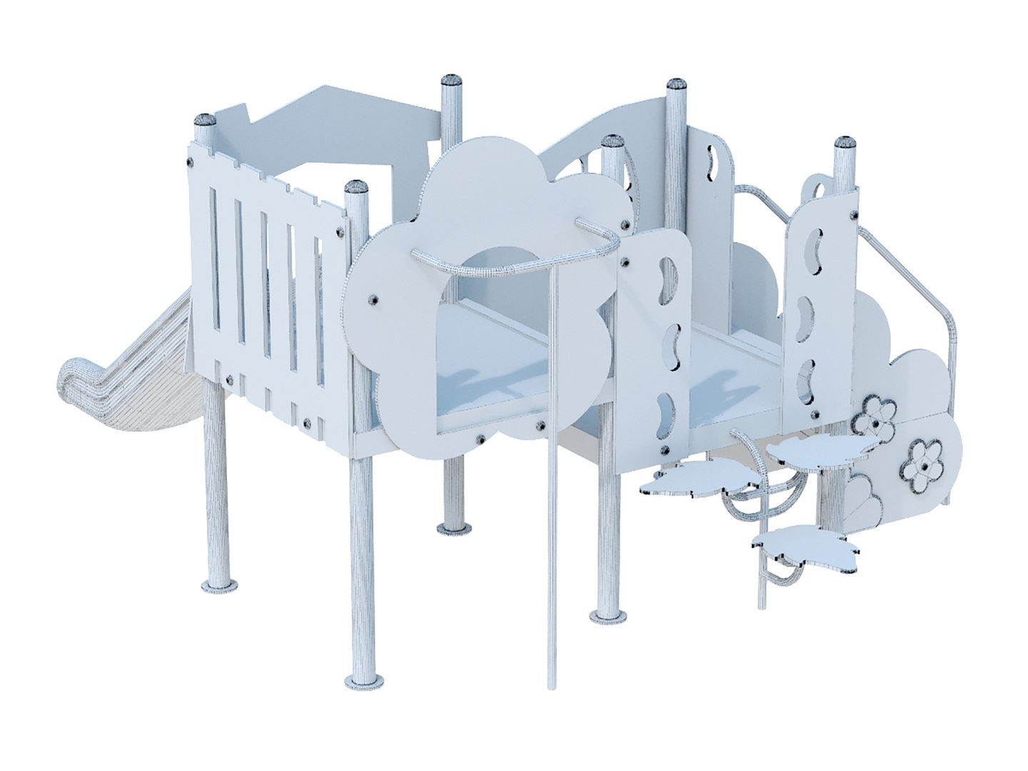 3D PLAYGROUND SMART PLAY 900 GARDEN - SPEED KIDS - TurboSquid 1872481