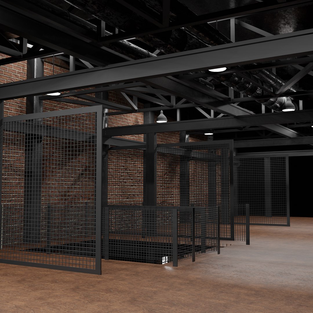 3D Model Loft Interior - TurboSquid 1826268