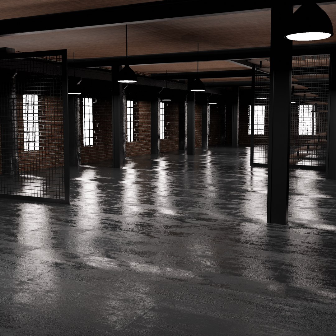 3D Model Loft Interior - TurboSquid 1826268