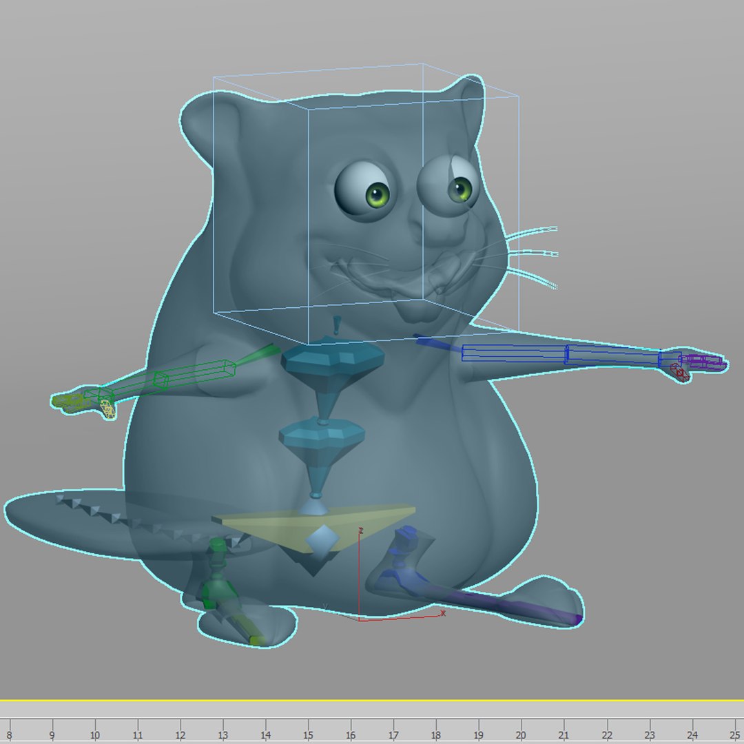 3D model fun beaver ! - TurboSquid 1326170