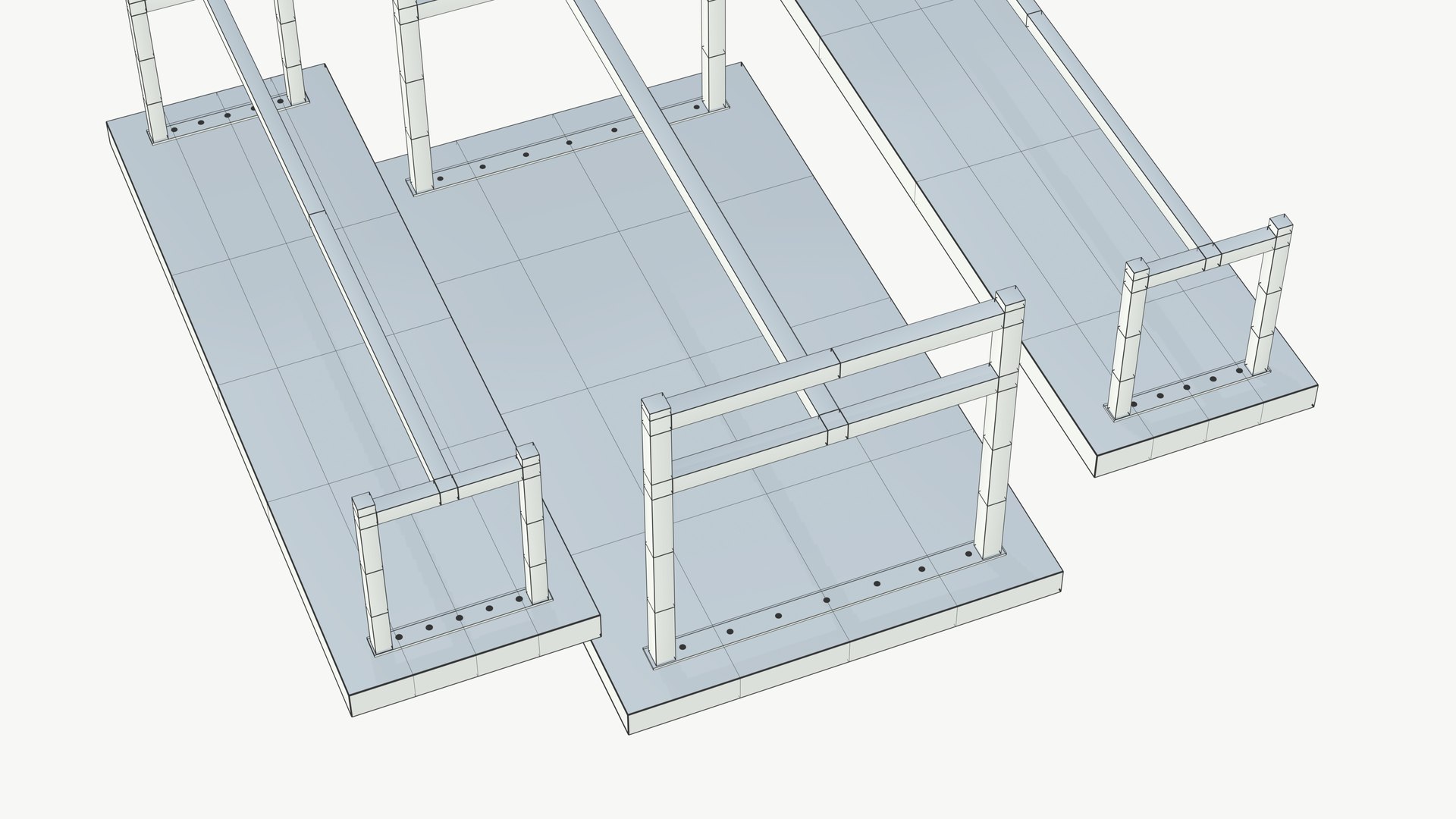 Wood Dining Table Model - TurboSquid 1998819