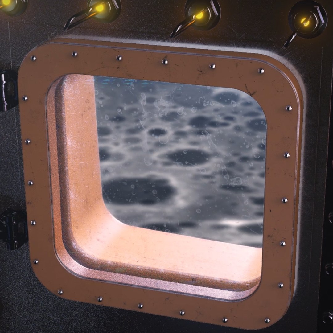 3D модель Window of the lunar spacecraft - TurboSquid 2051474