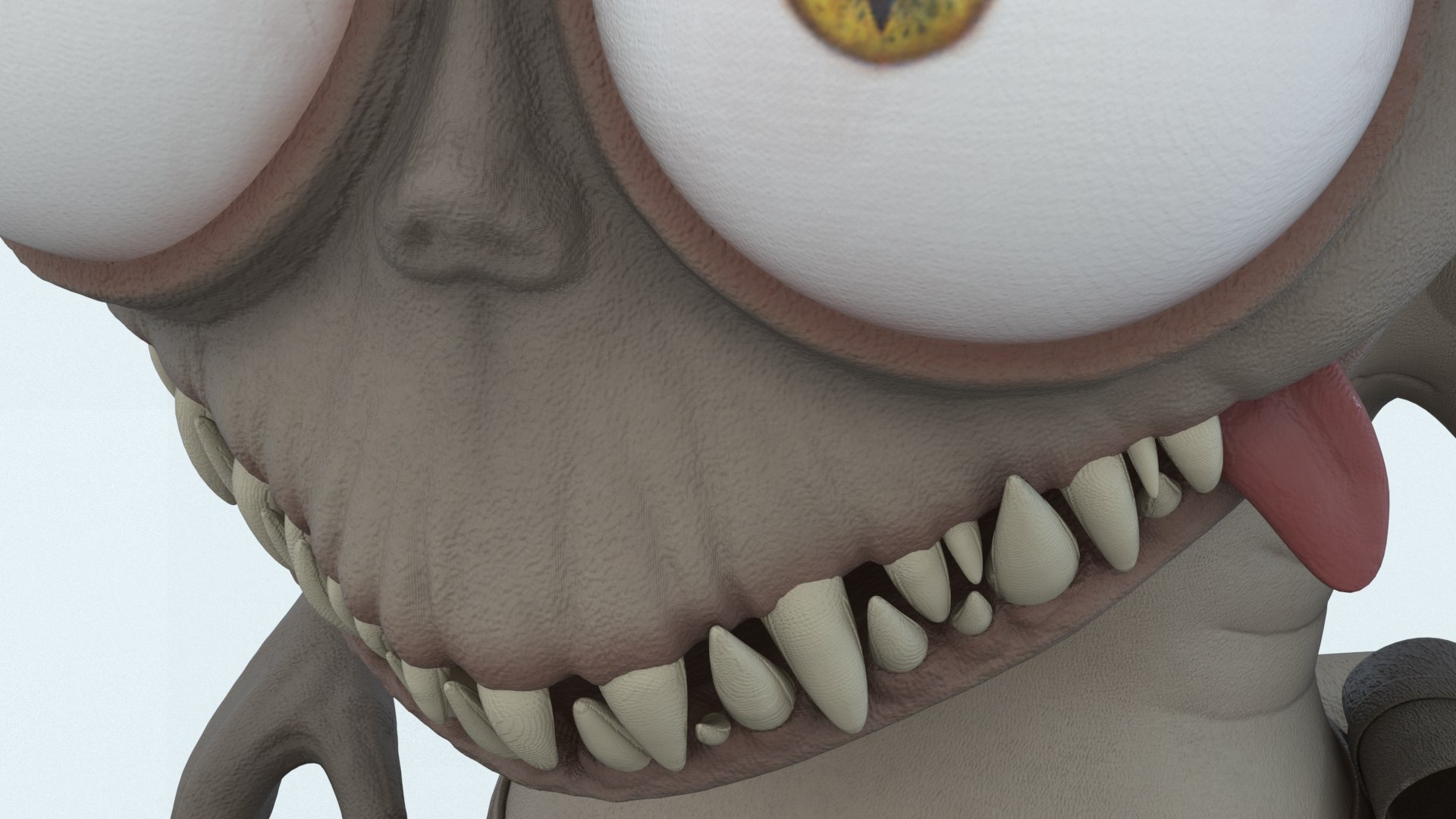 3D Monster Mouse - TurboSquid 2318401