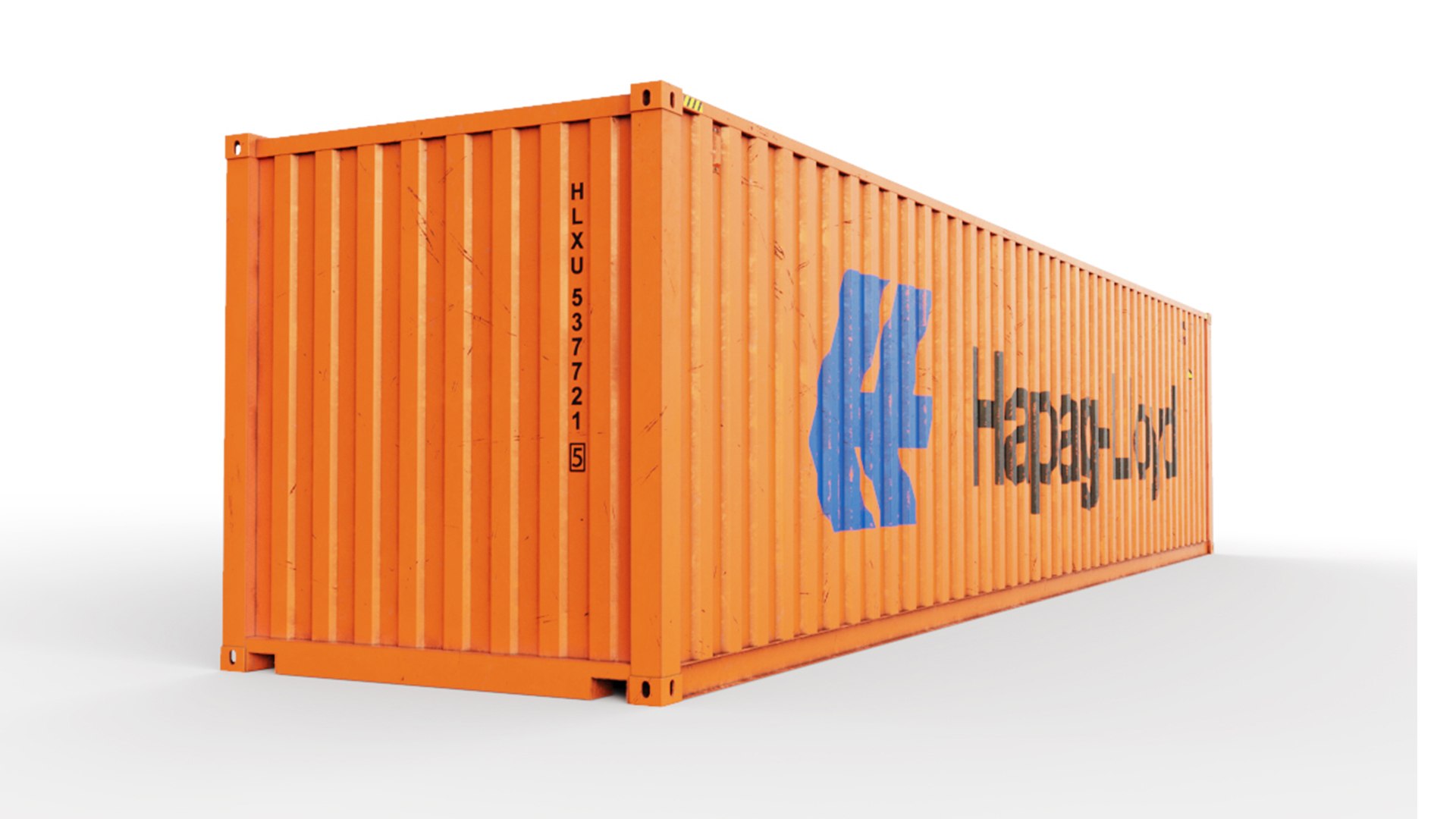 Shipping Container Hapag-lloyd 3D Model - TurboSquid 1651482