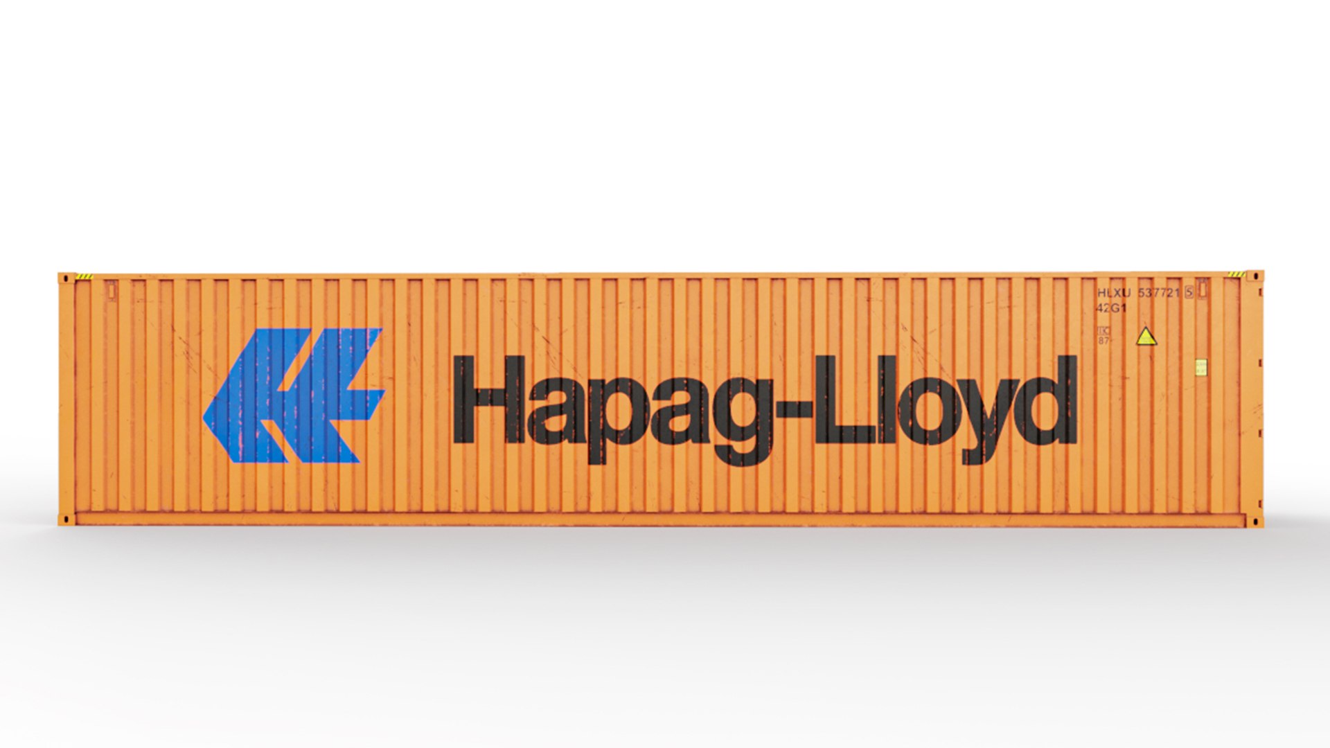Shipping Container Hapag-lloyd 3D Model - TurboSquid 1651482
