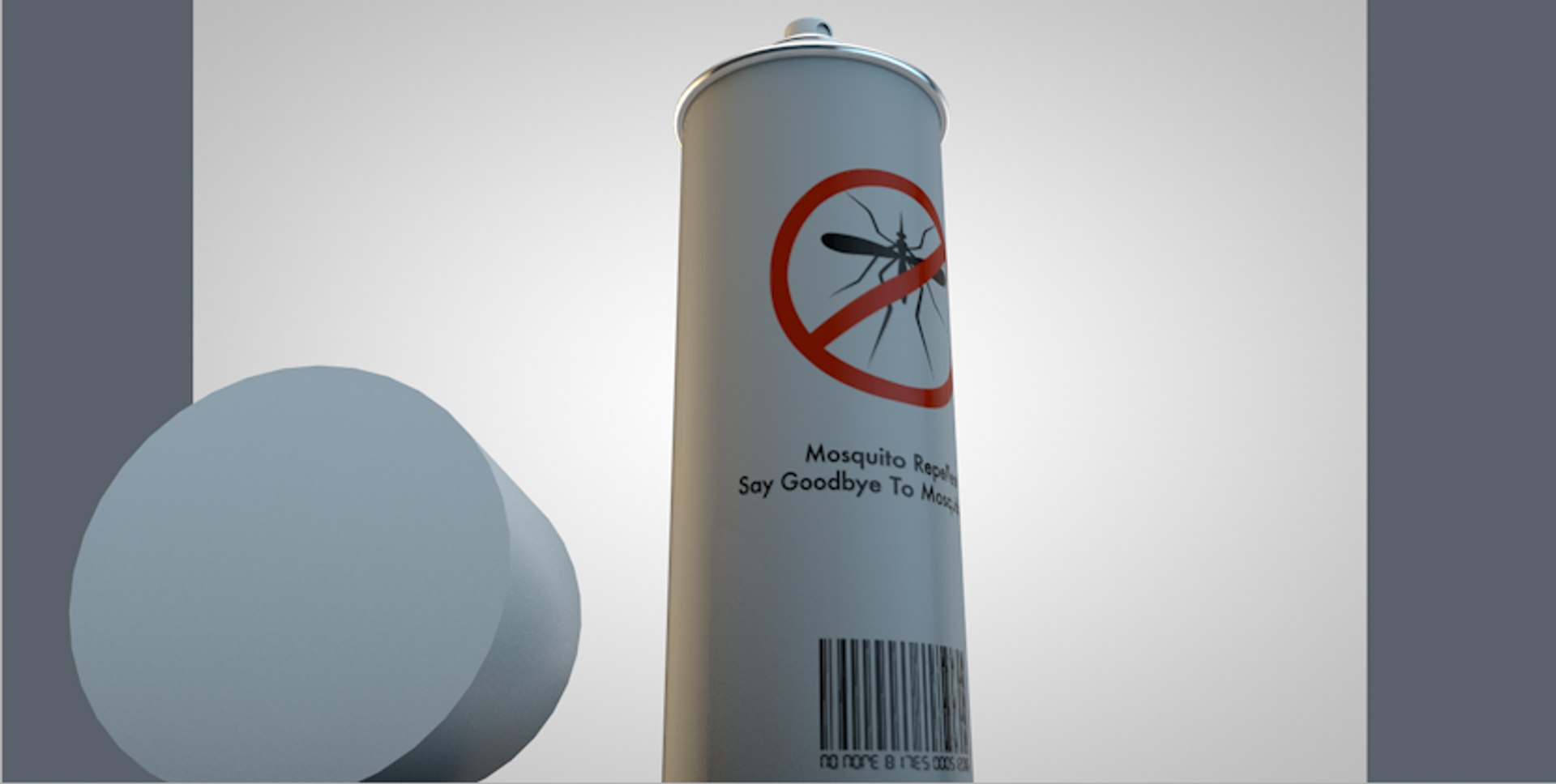 3d model mosquito spray