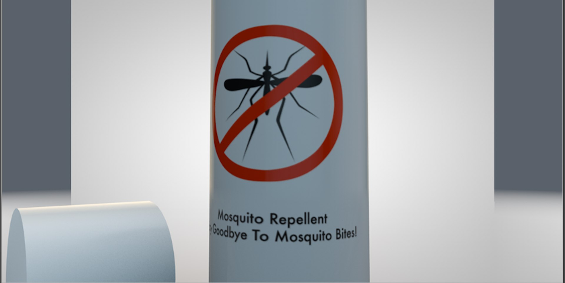 3d model mosquito spray