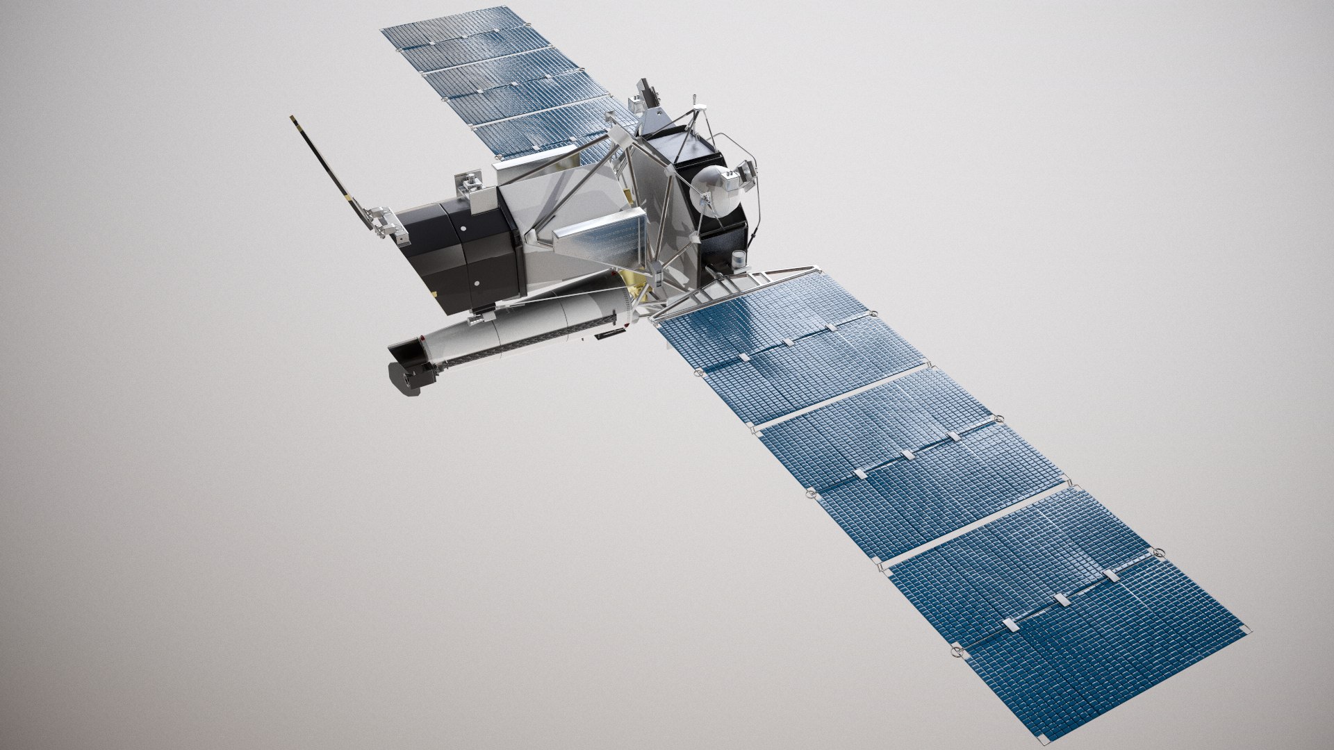 3D Spektr-rg Space Observatory Spektr - TurboSquid 1462753