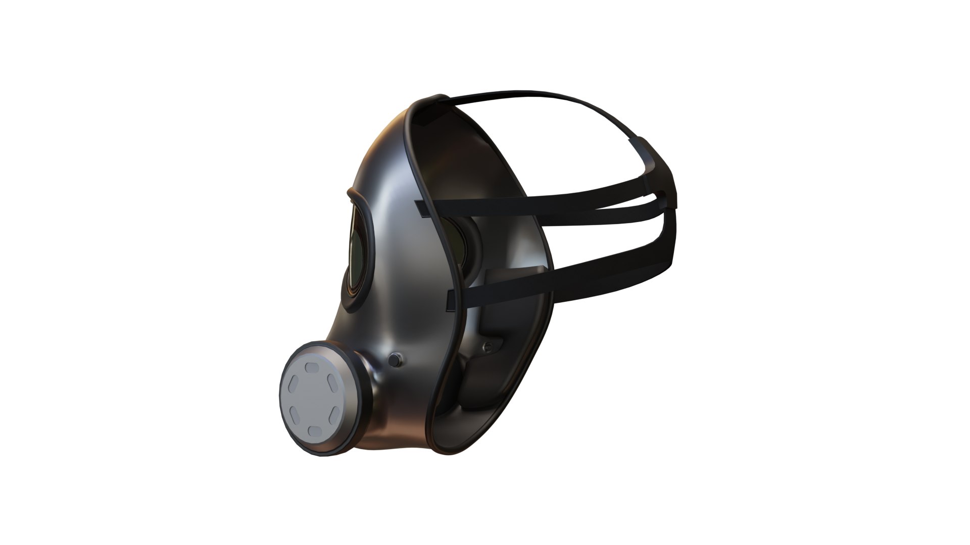 3D Tactical Gas Mask Model - TurboSquid 2370929