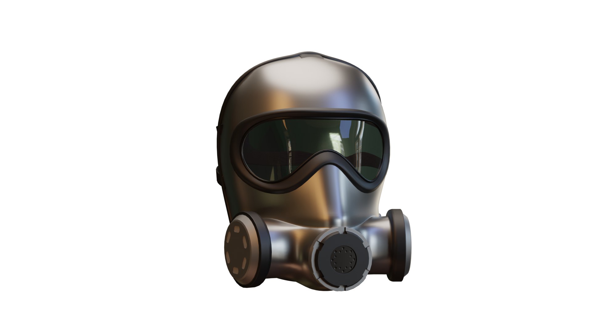 3D Tactical Gas Mask Model - TurboSquid 2370929