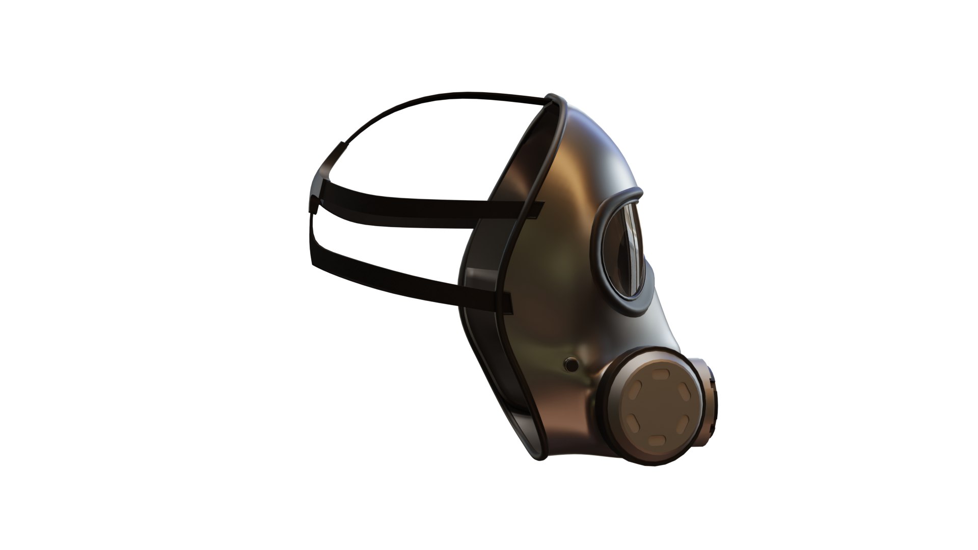 3D Tactical Gas Mask Model - TurboSquid 2370929