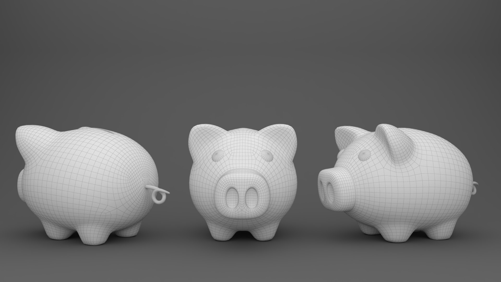 Pig Money V001 3D Model - TurboSquid 2160817