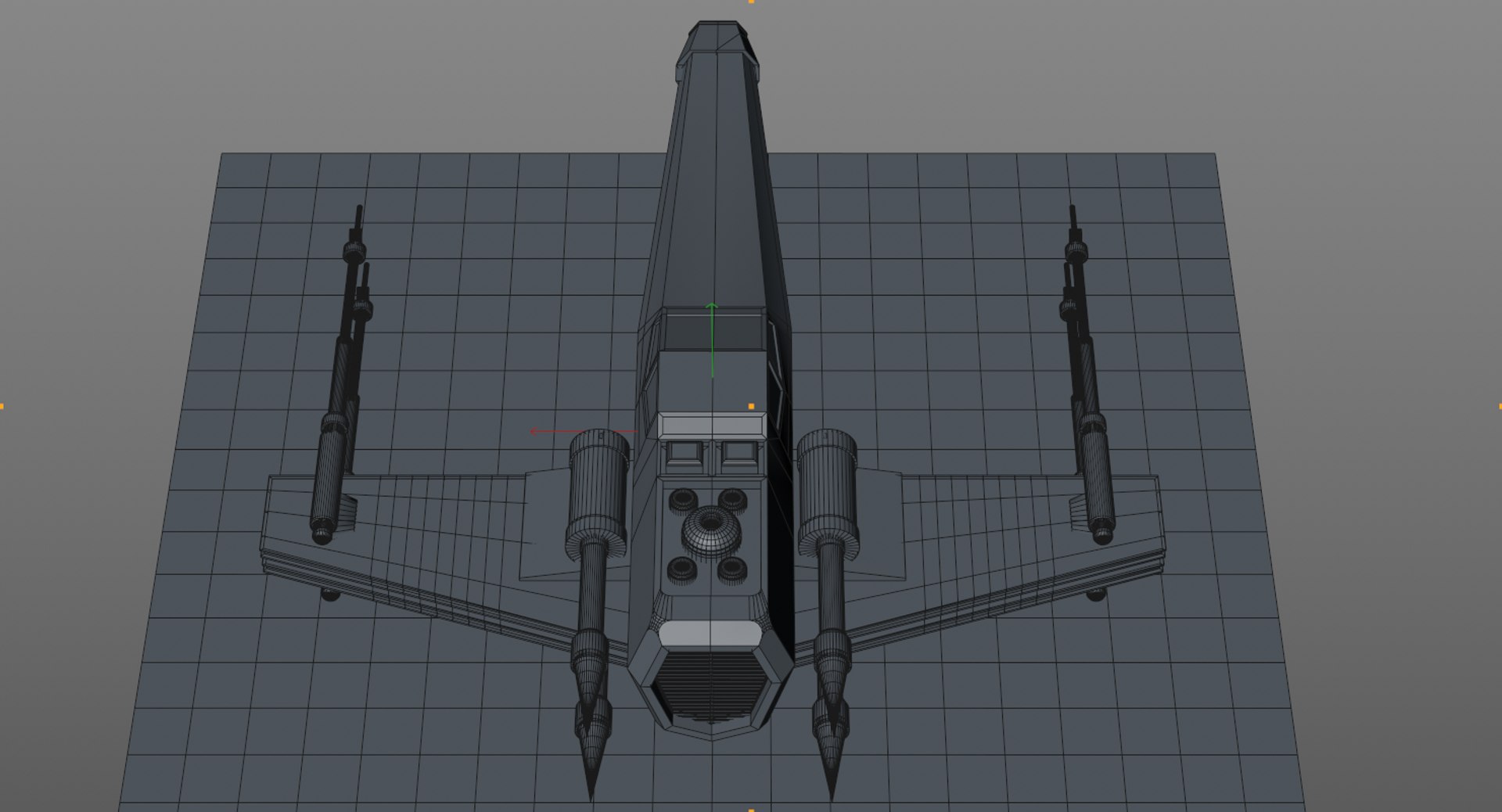 X Wing Model - TurboSquid 1544166