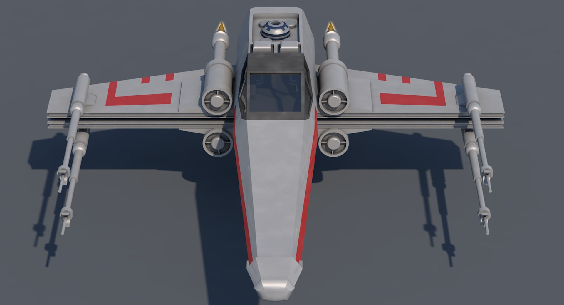X Wing Model - TurboSquid 1544166