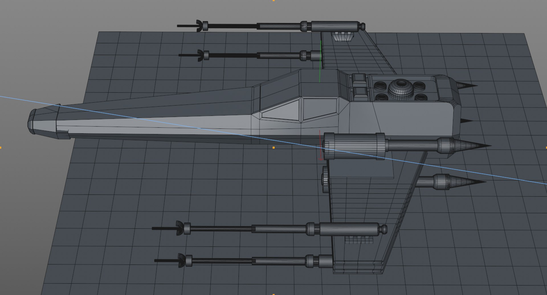 X Wing Model - TurboSquid 1544166