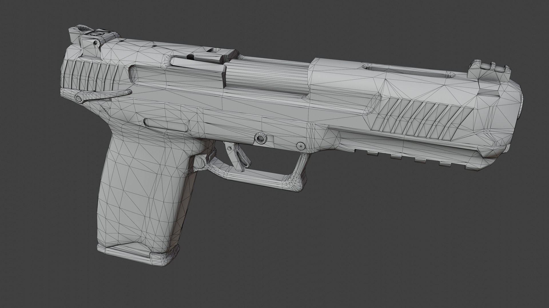 Ruger 57 3D model - TurboSquid 1981043