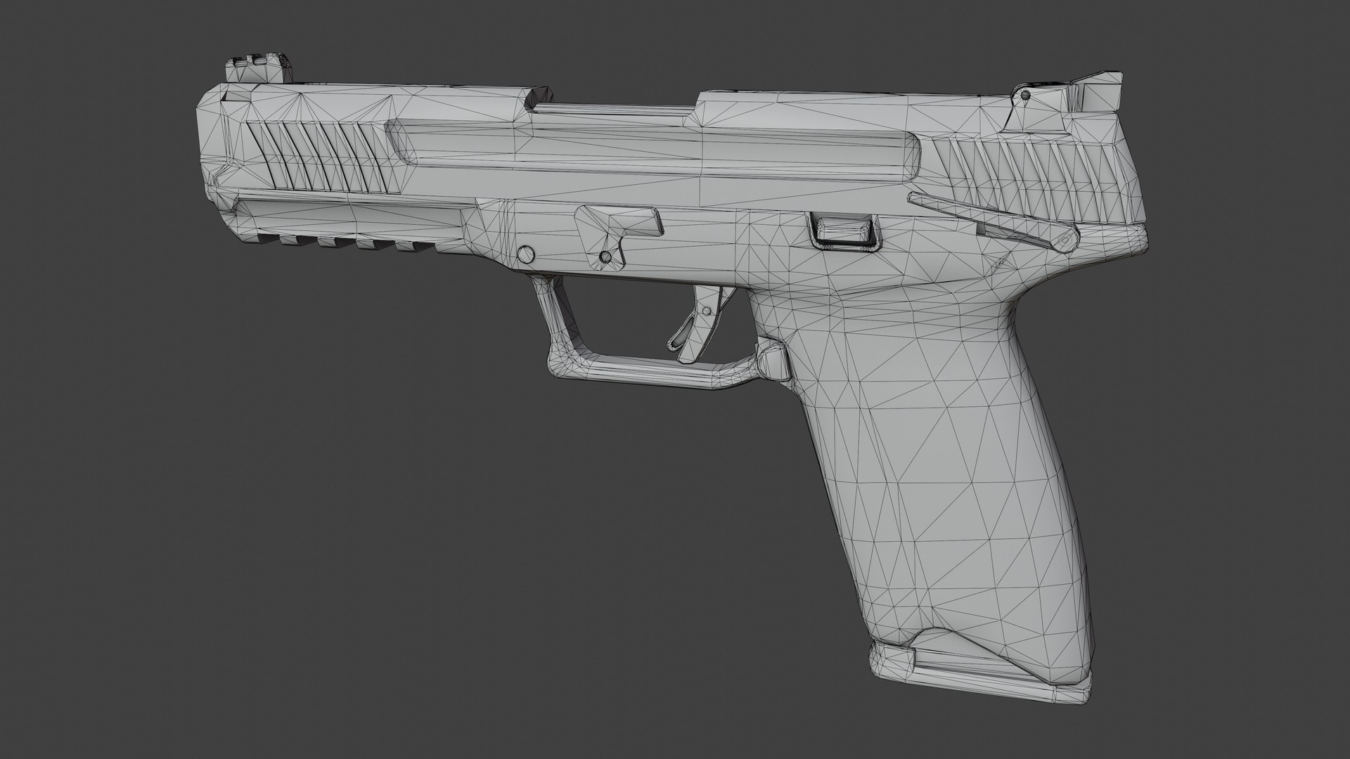 Ruger 57 3D model - TurboSquid 1981043