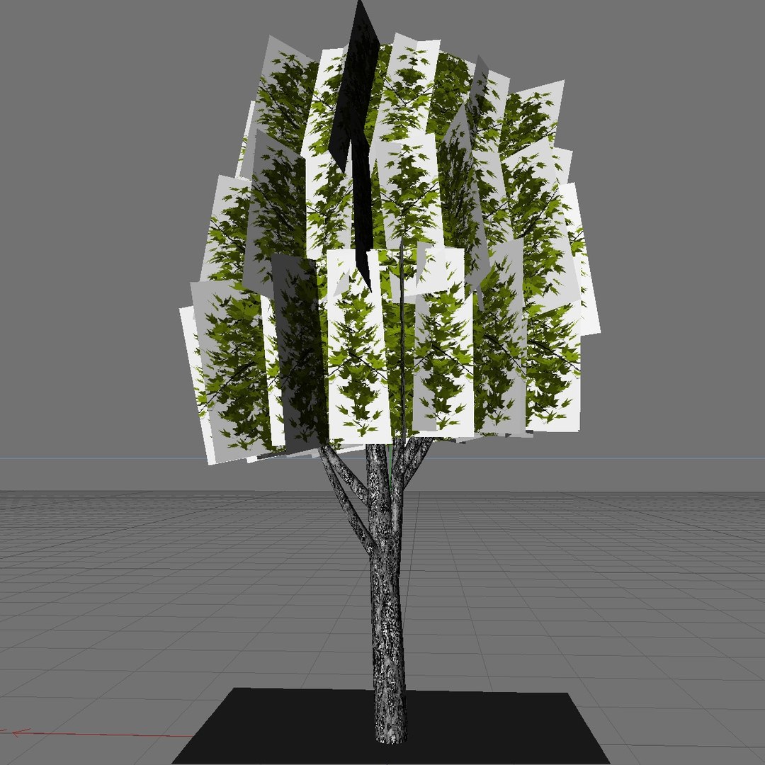3d Pc Tree Model