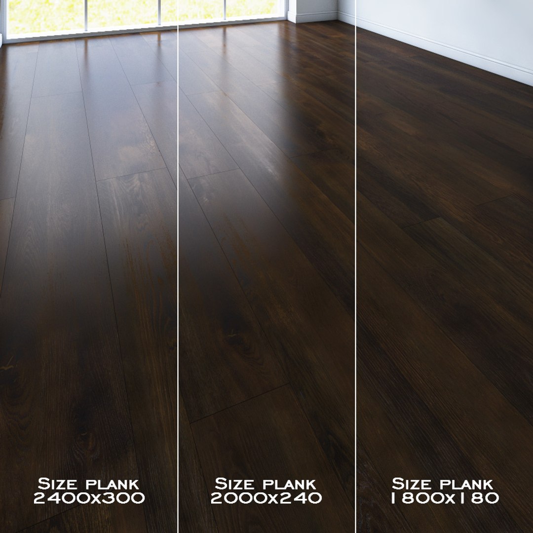 3d Model Parquet Line 3 Sizes