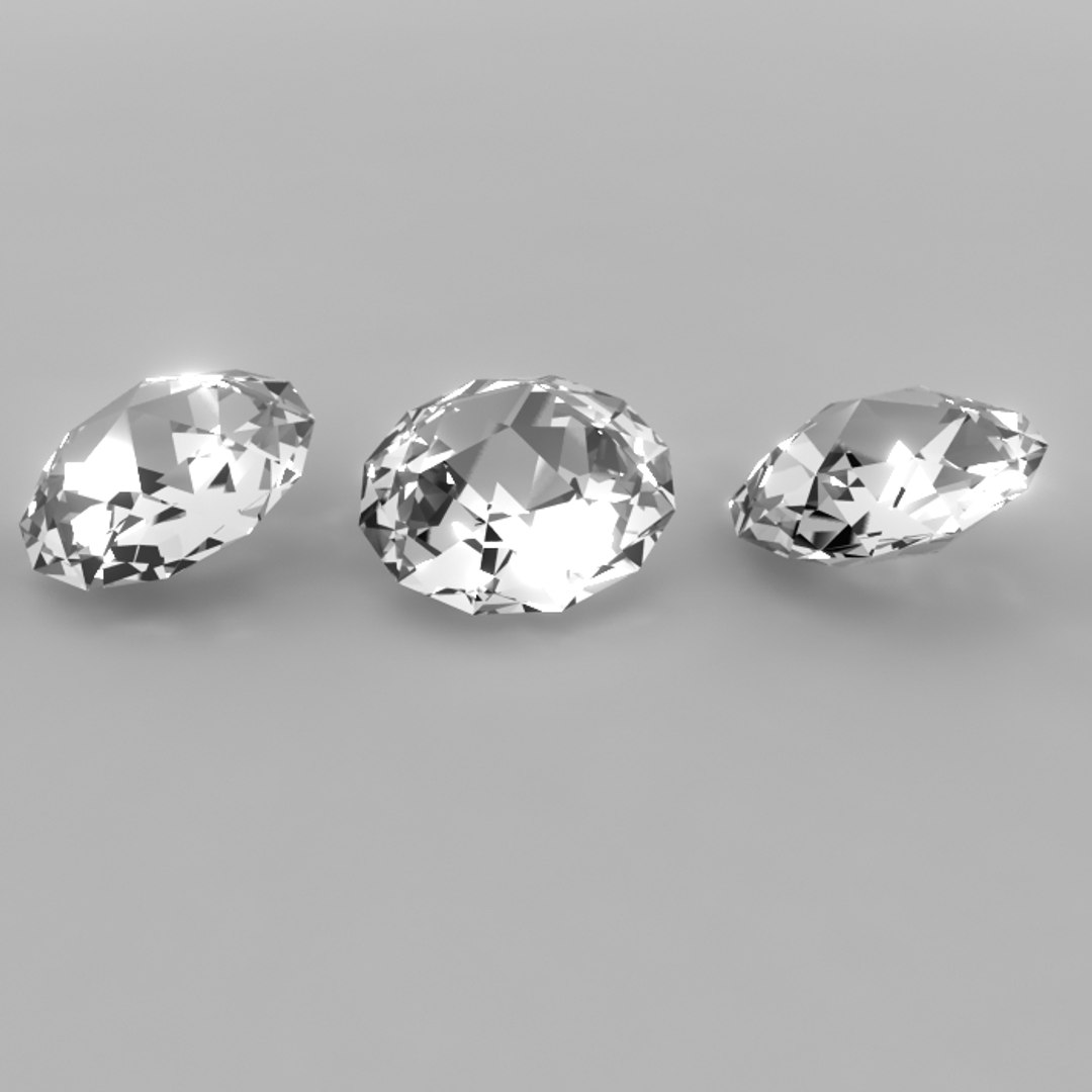 Double Dutch Rose Cut Diamond 3ds