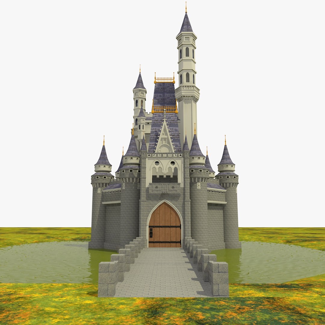 Castle Building C4d