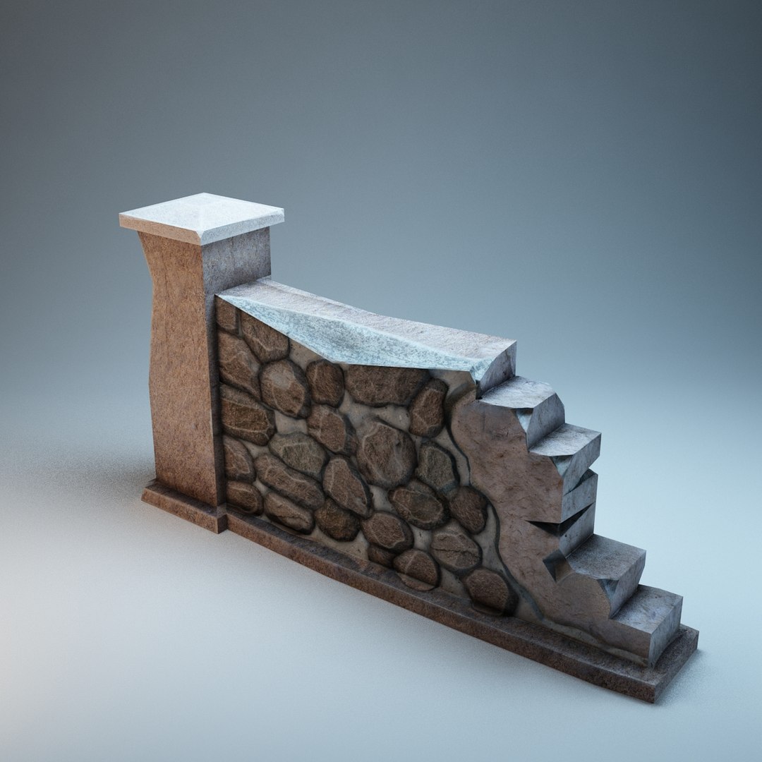3d wall model