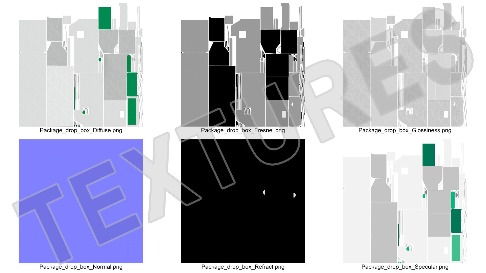 3D model Drop Box for Parcels - TurboSquid 2012403