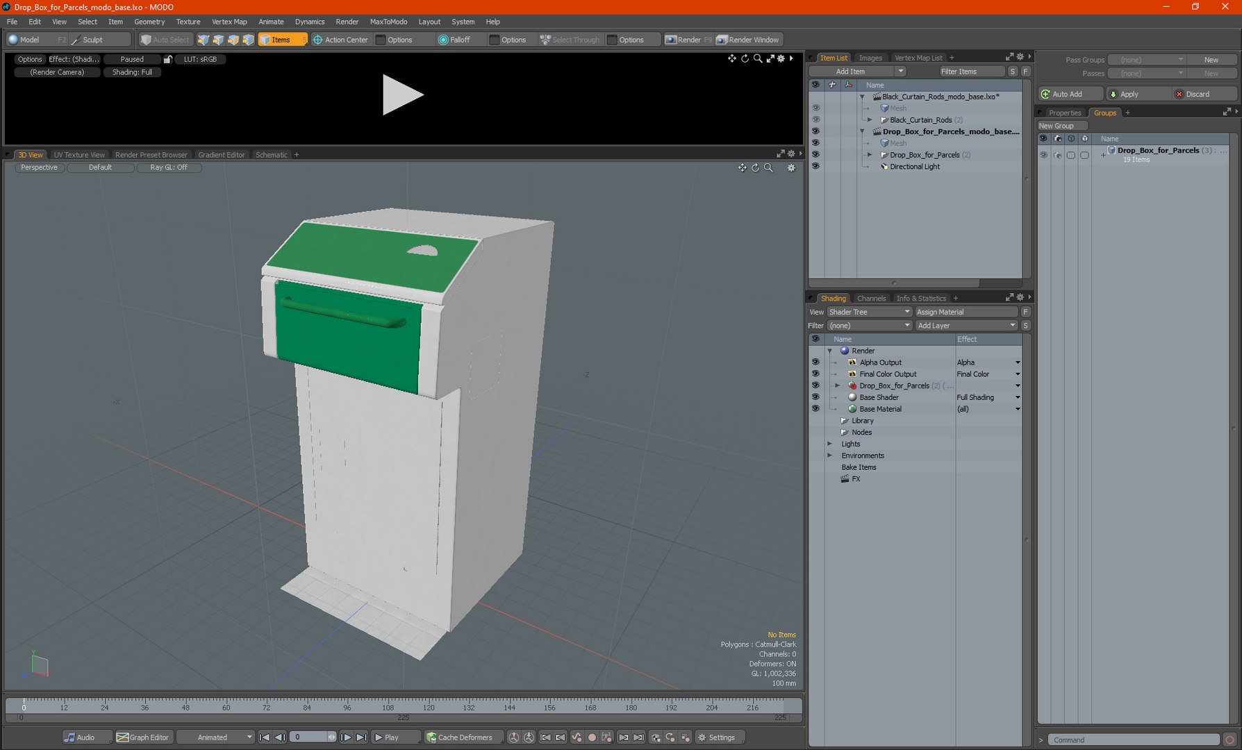 3D model Drop Box for Parcels - TurboSquid 2012403