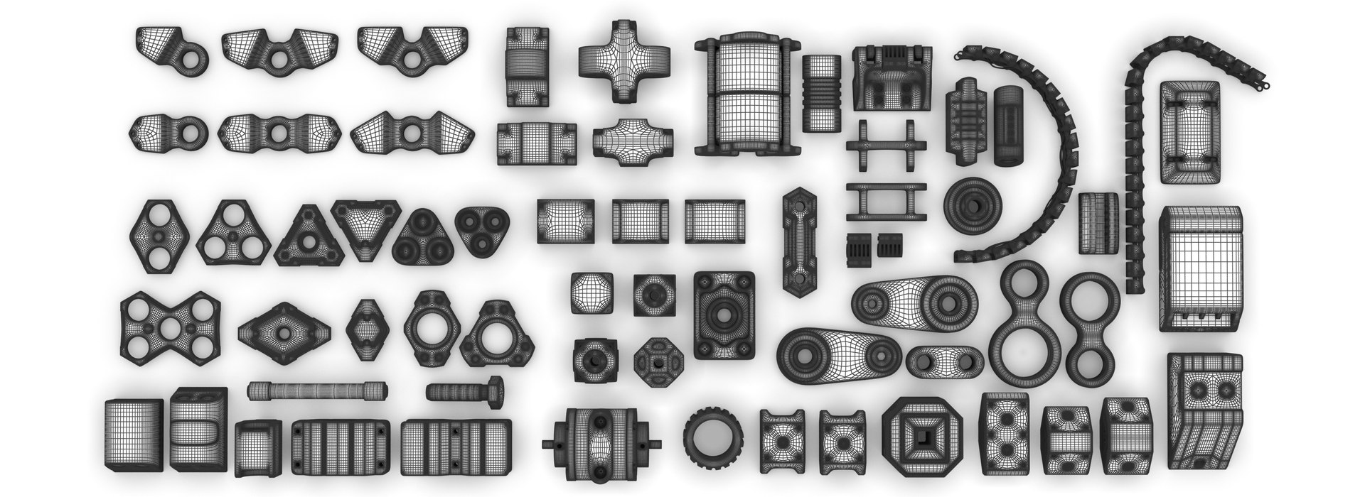 3D Parts Subdiv Concepts - TurboSquid 1406175
