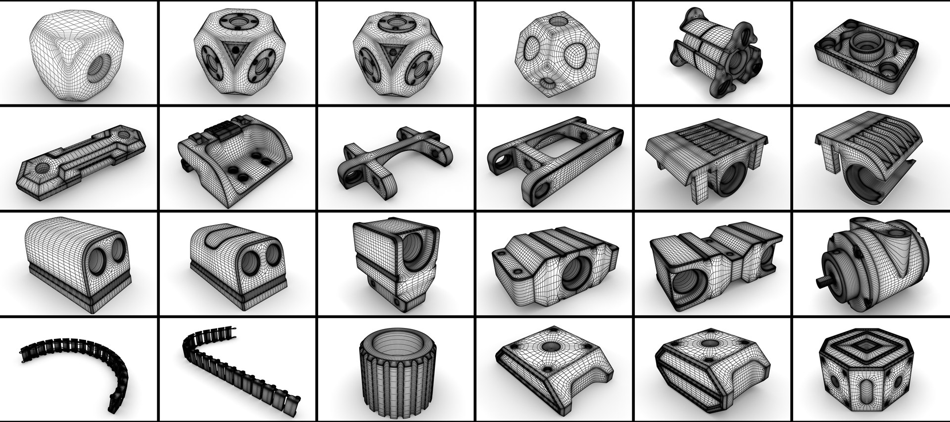 3D Parts Subdiv Concepts - TurboSquid 1406175