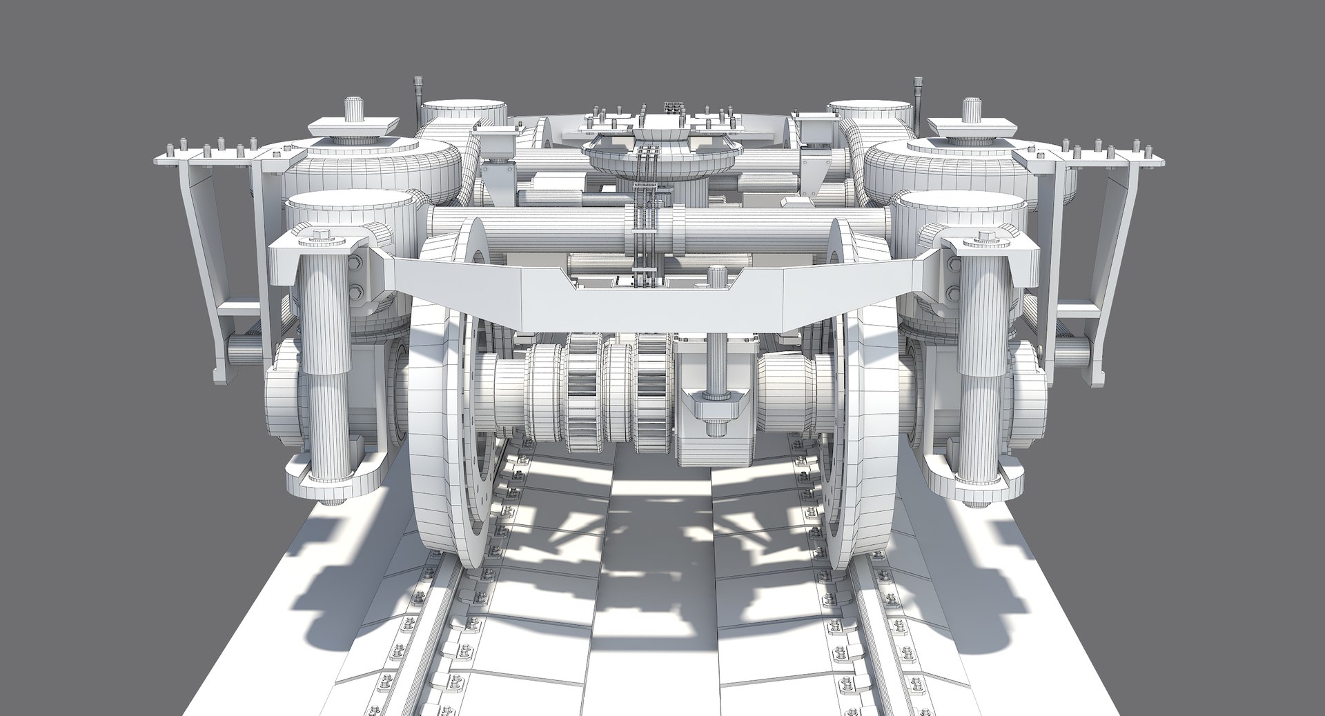 Bogie EMU - Hitachi 1000 Series 3D Model - TurboSquid 1854972