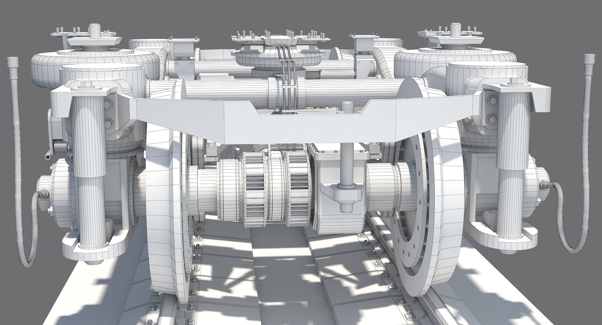 Bogie EMU - Hitachi 1000 Series 3D Model - TurboSquid 1854972