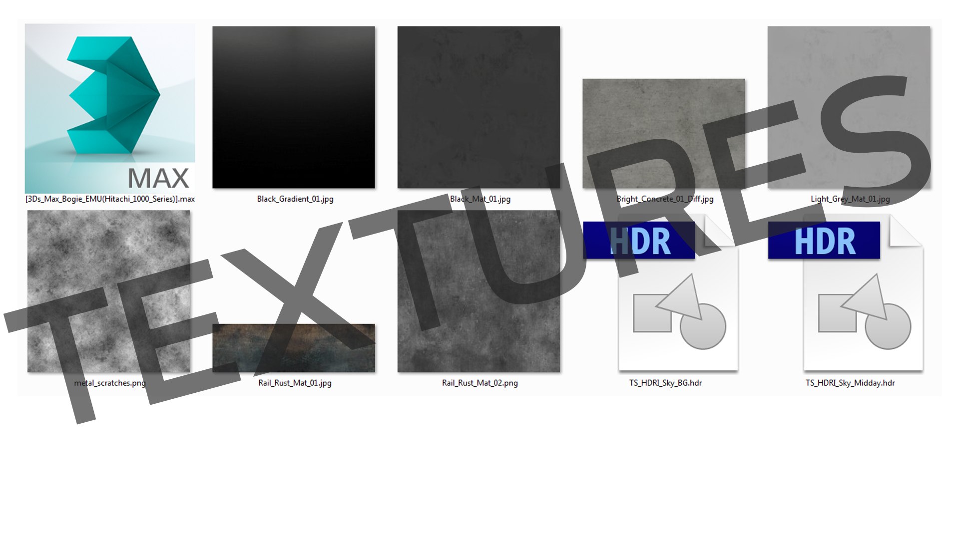 Bogie EMU - Hitachi 1000 Series 3D Model - TurboSquid 1854972