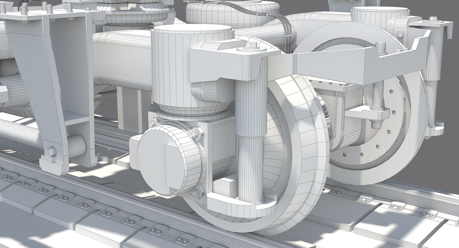 Bogie EMU - Hitachi 1000 Series 3D Model - TurboSquid 1854972