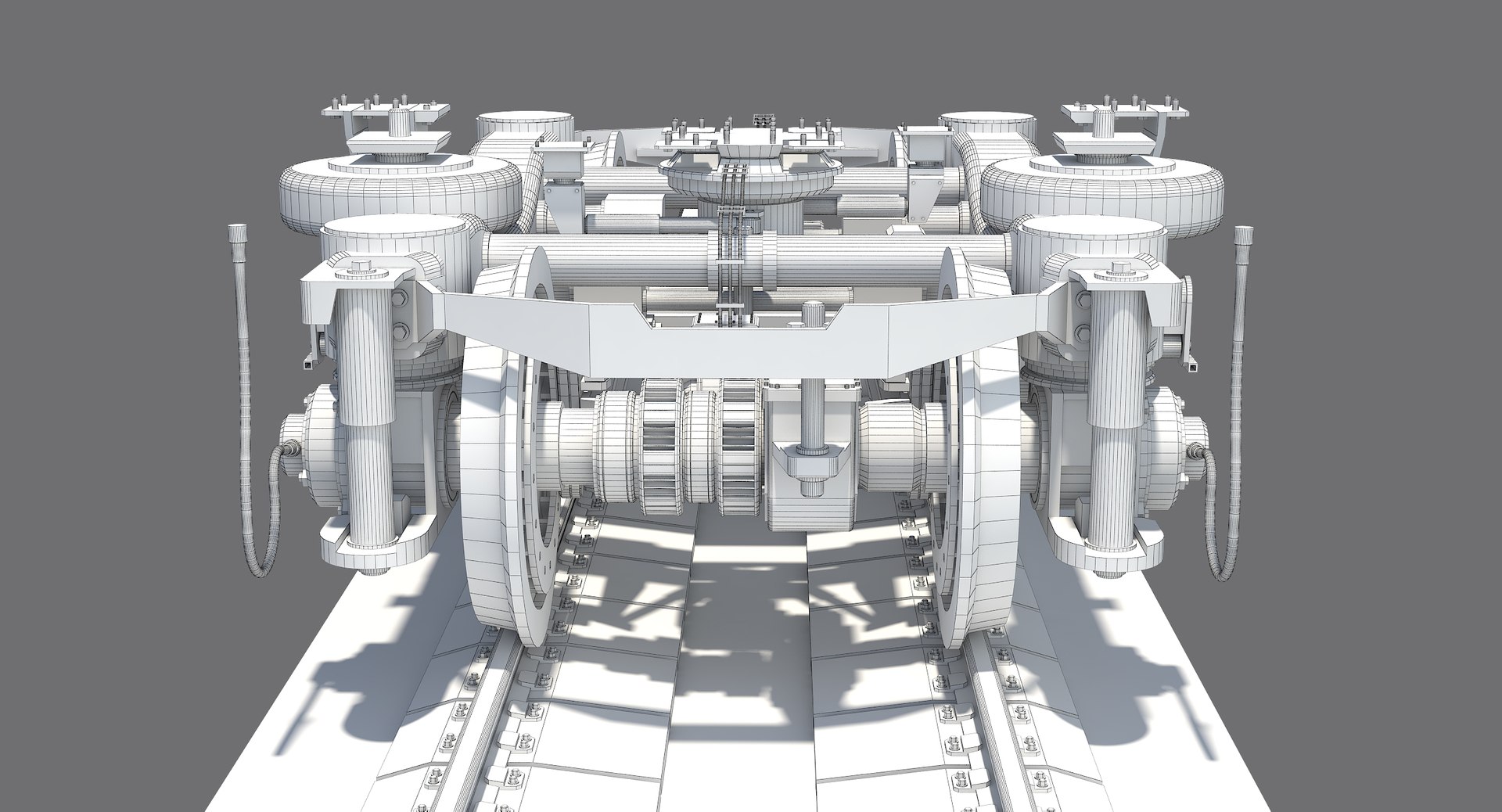 Bogie EMU - Hitachi 1000 Series 3D Model - TurboSquid 1854972