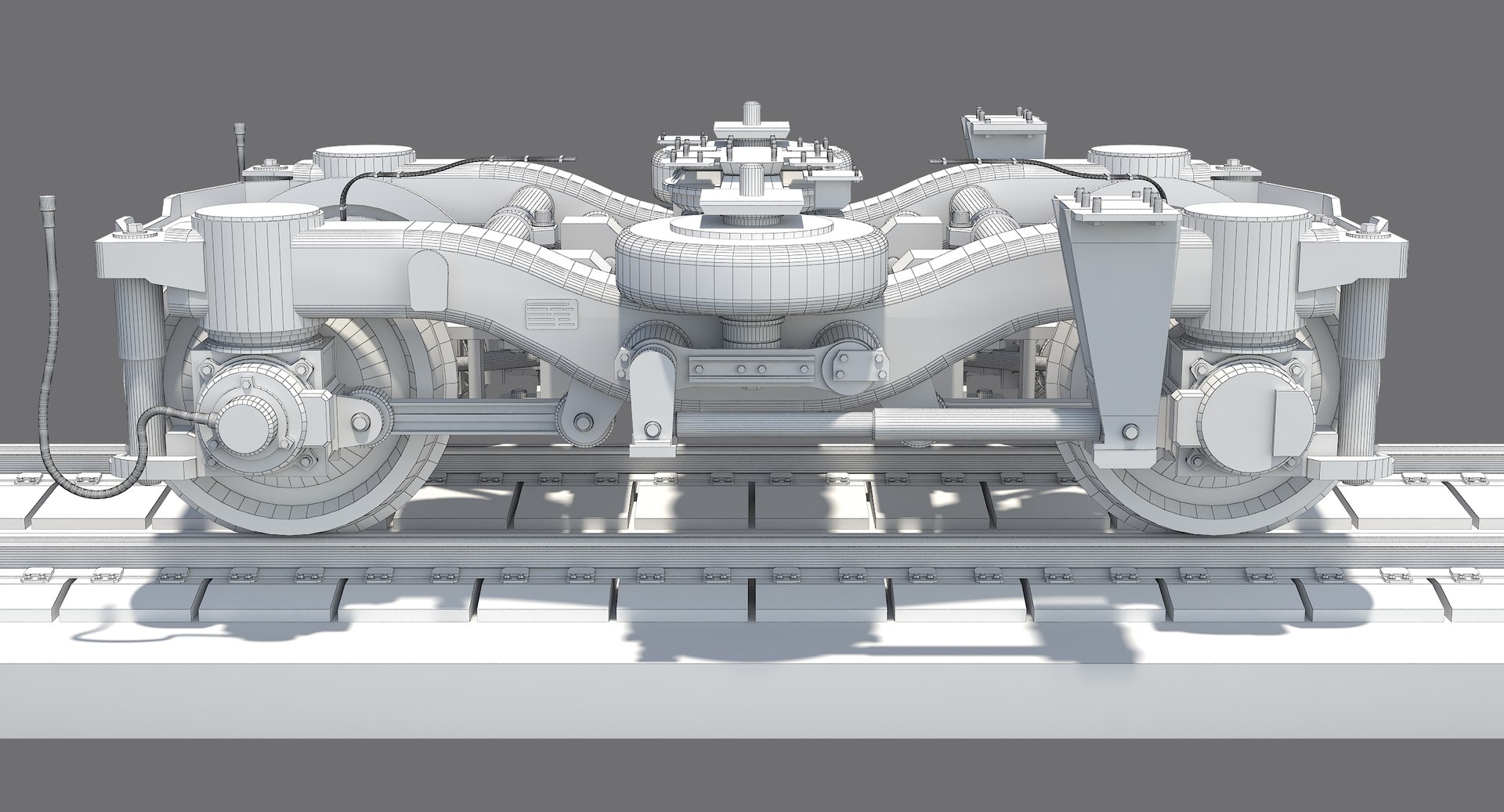 Bogie EMU - Hitachi 1000 Series 3D Model - TurboSquid 1854972