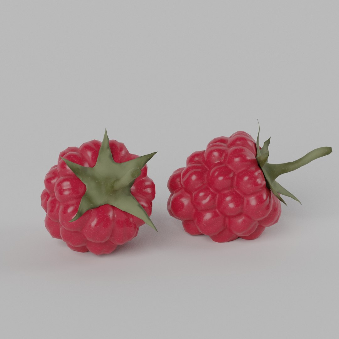 3D Raspberry - TurboSquid 1756838