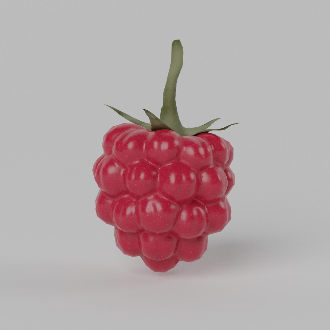 3D Raspberry - TurboSquid 1756838