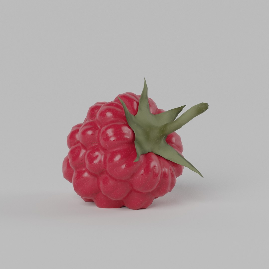 3D Raspberry - TurboSquid 1756838