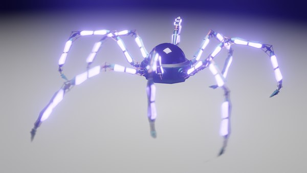 3D Spider Microbot model - TurboSquid 1965585