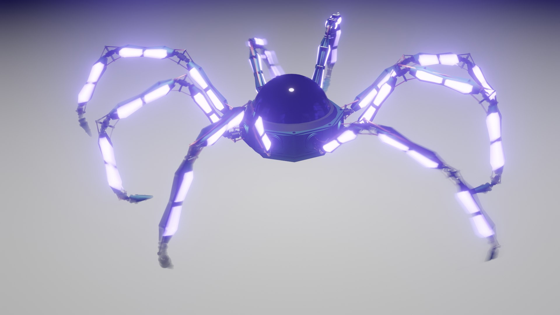 3D Spider Microbot Model - TurboSquid 1965585