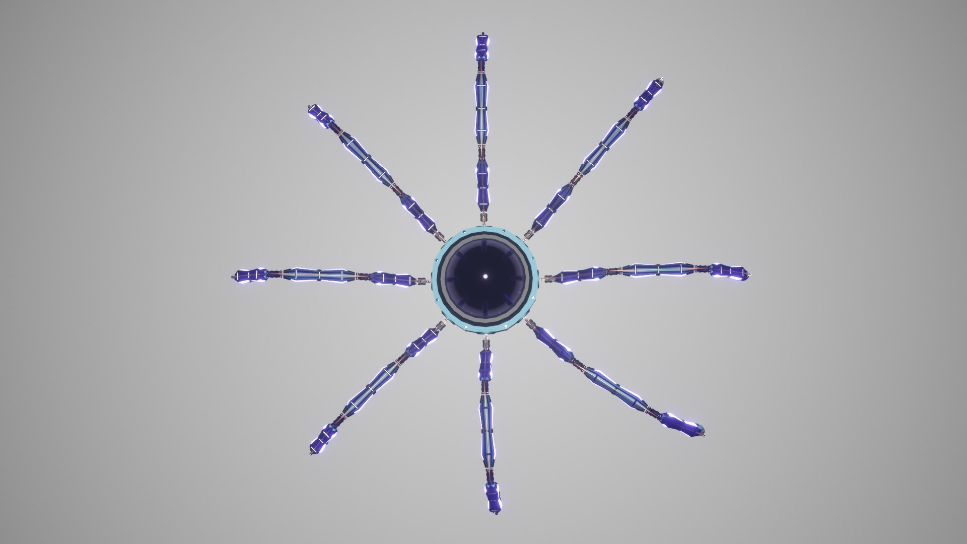 3D Spider Microbot Model - TurboSquid 1965585